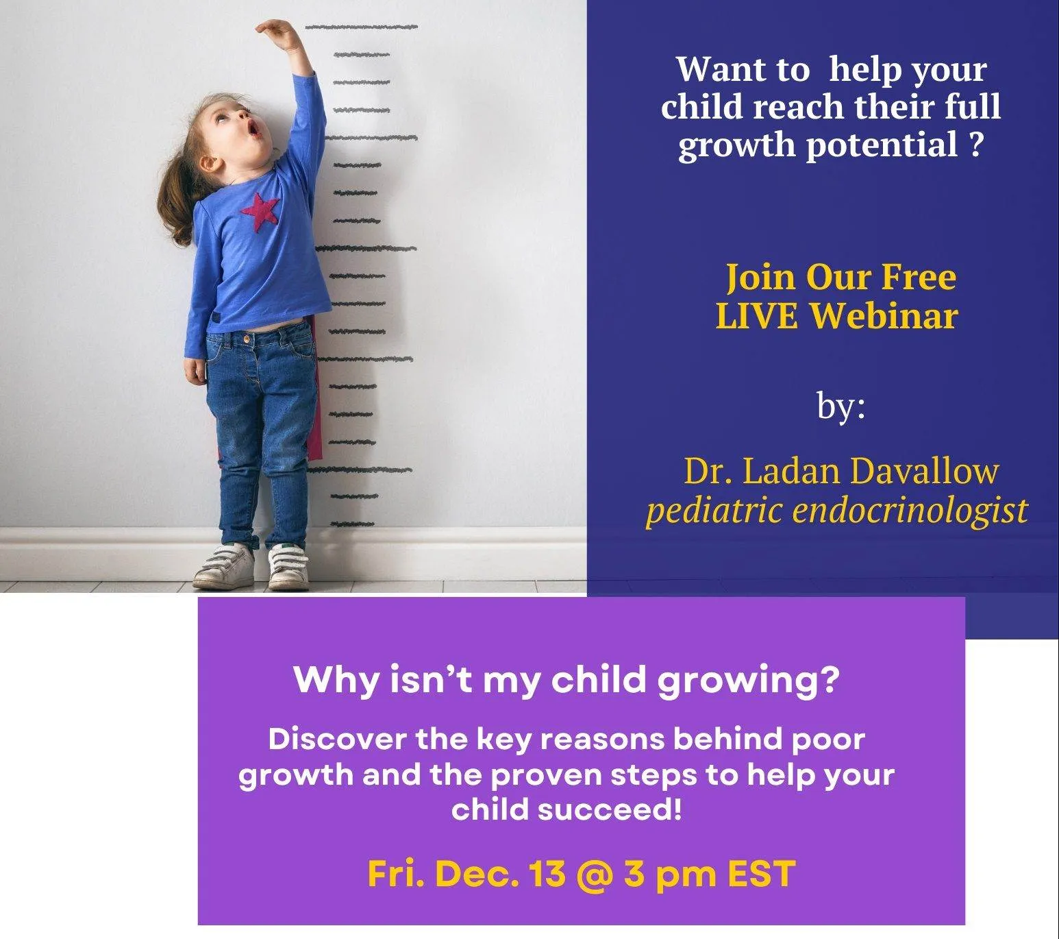 Free Webinar: Why Isn't My Child Growing? - Charlottesville Family