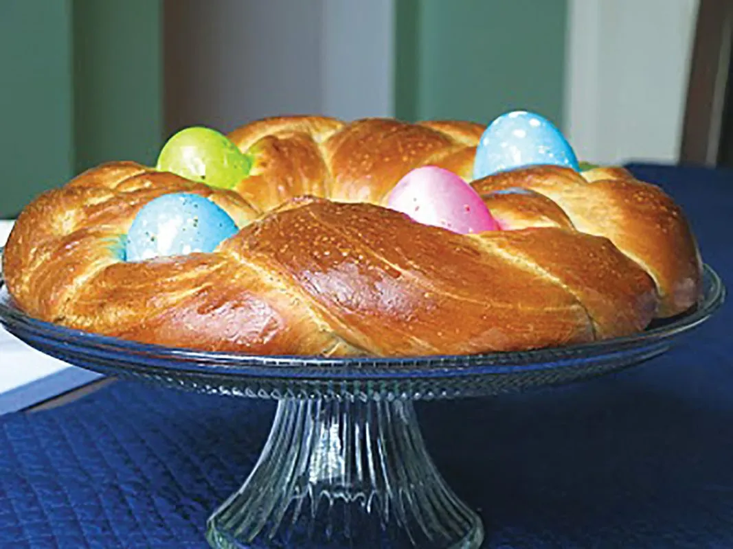 Greek Easter Bread Recipe - Charlottesville Family